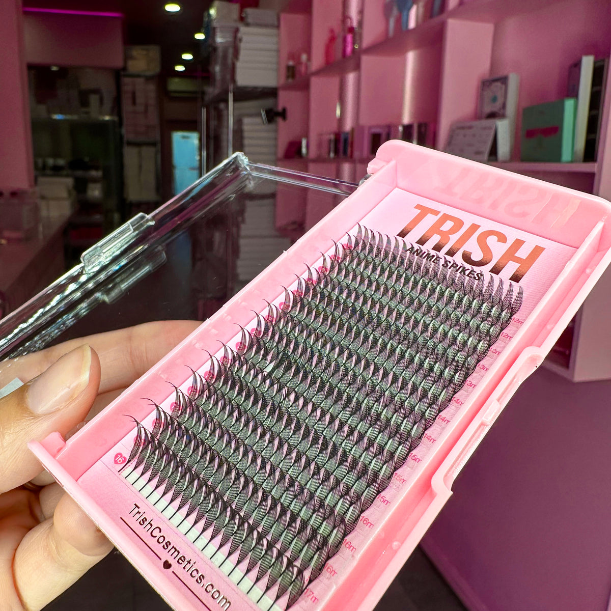 Anime Spikes CC Curl Lash Tray | .05 Mix (12–17mm) | 16 Rows – Trish C ...