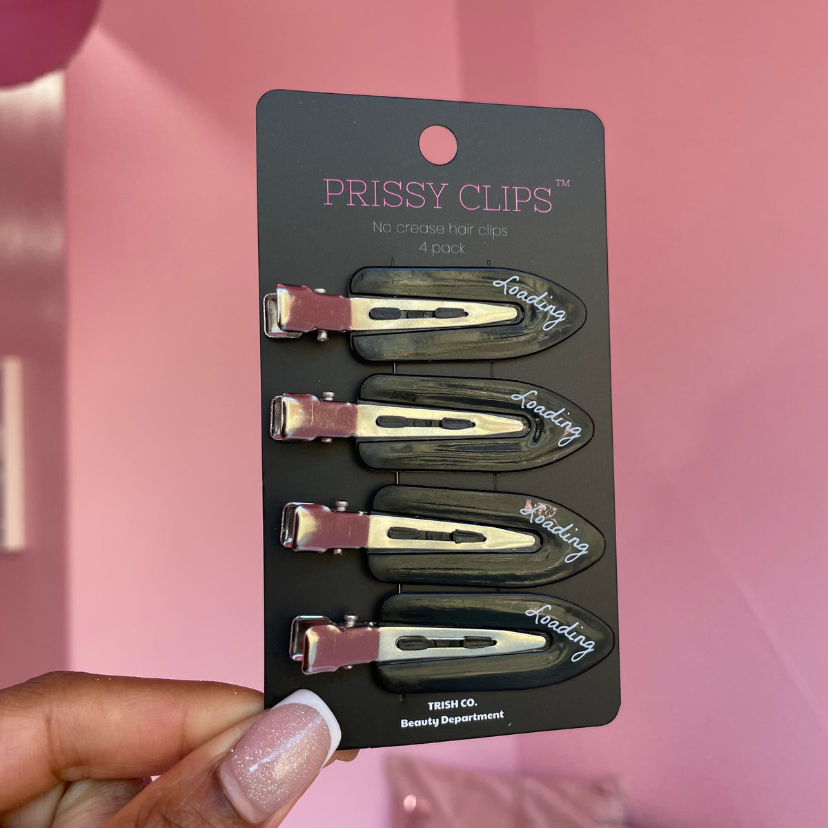 Prissy Clips – 4 Pack Creaseless Hair Clips (4 Styles) | Trish Co ...
